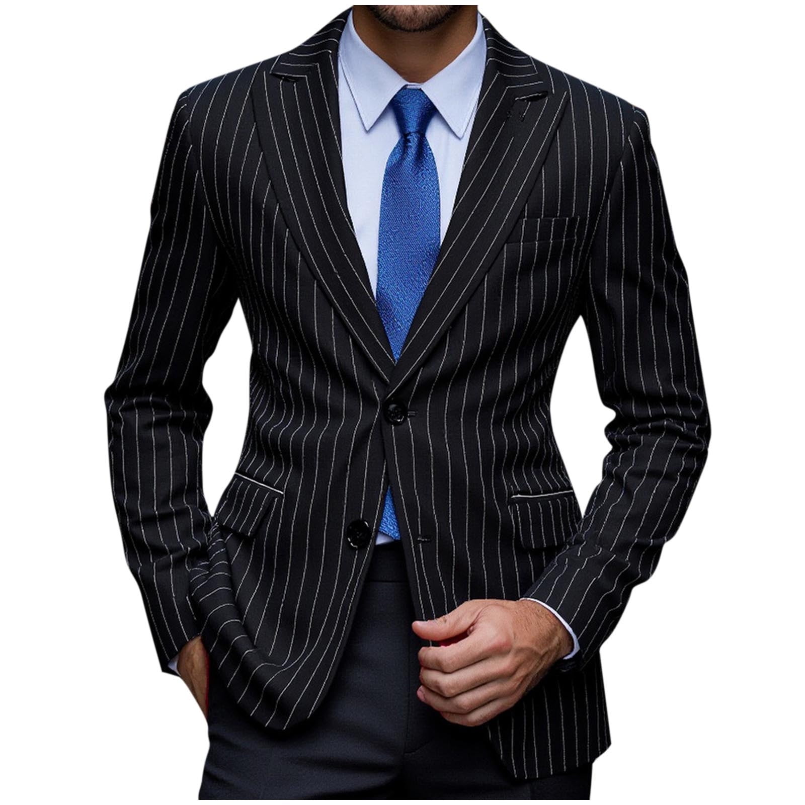 KeShDi Mens Velvet Blazer Fashion Lapel Casual Solid Color Pants Suit ...
