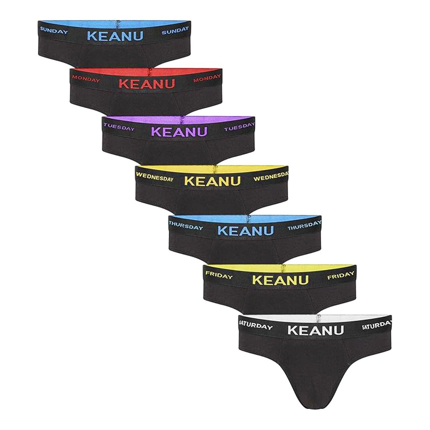 Keanu Boys Days of The Week Briefs (Pack of 7) - Walmart.com