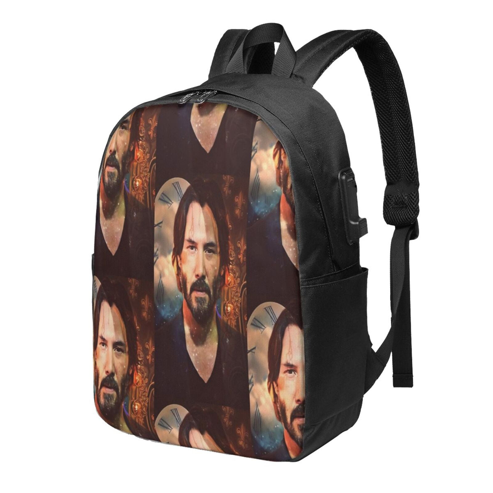 Keanu Reeves Backpack Fashion Travel Backpack Laptop Backpack 17 Inch ...