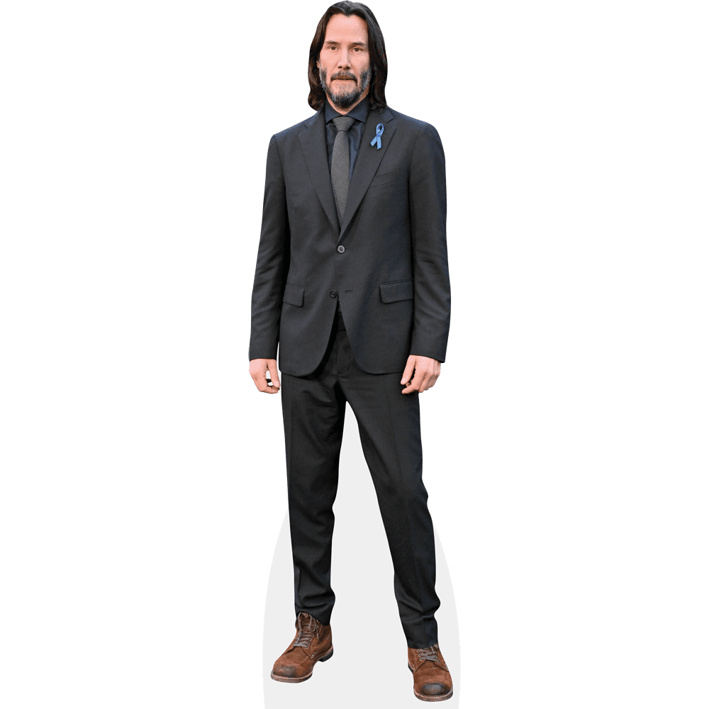 Keanu Reeves (Brown Shoes) Lifesize Cardboard Cutout Standee - Walmart.com