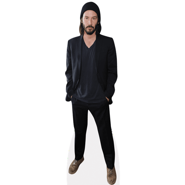 Keanu Reeves (Casual) Lifesize Cardboard Cutout Standee - Walmart.com