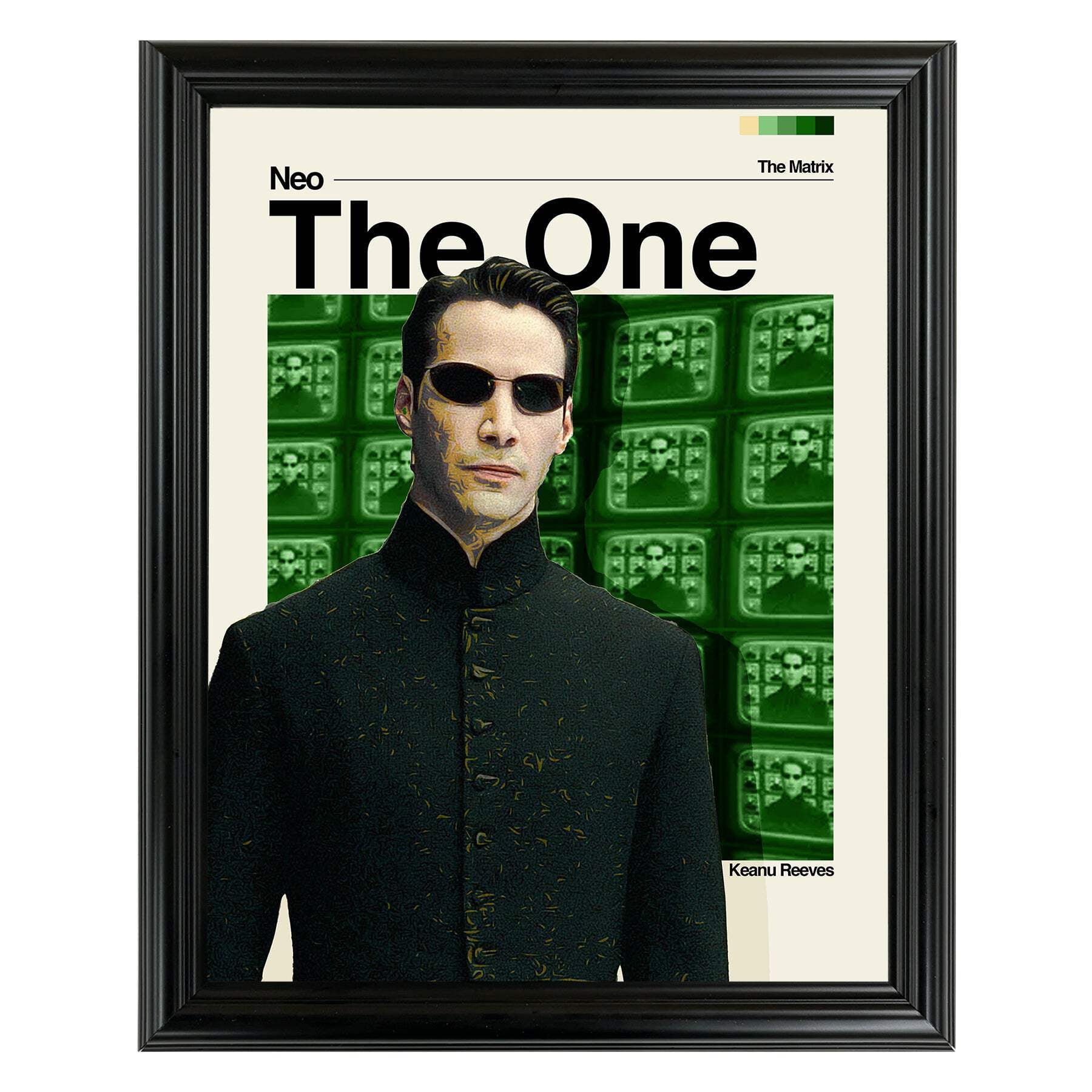 Keanu Reeves Framed Sports Art Photo by Thomas Maxwell - Walmart.com