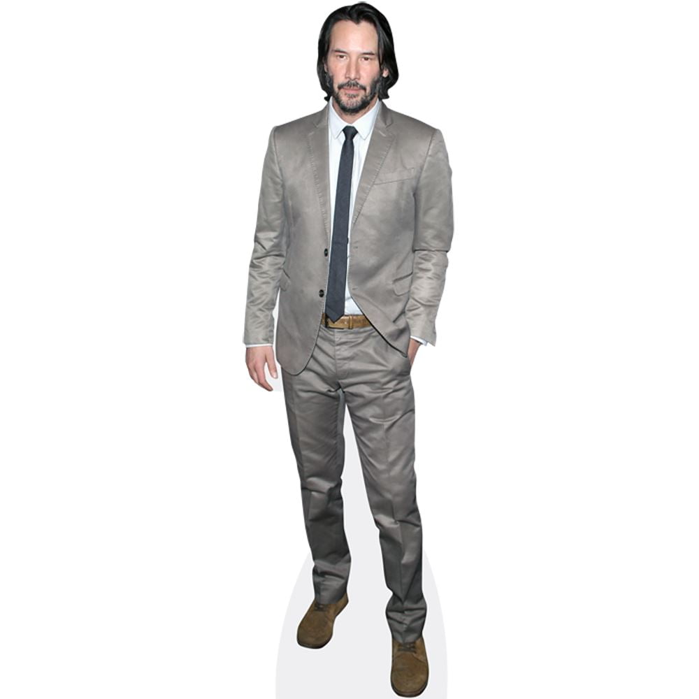 Keanu Reeves (Grey Suit) Mini Cutout - Walmart.com