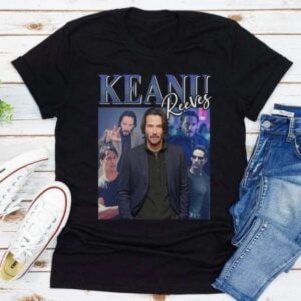 Keanu Reeves Matrix John Wick T-Shirt - Walmart.com