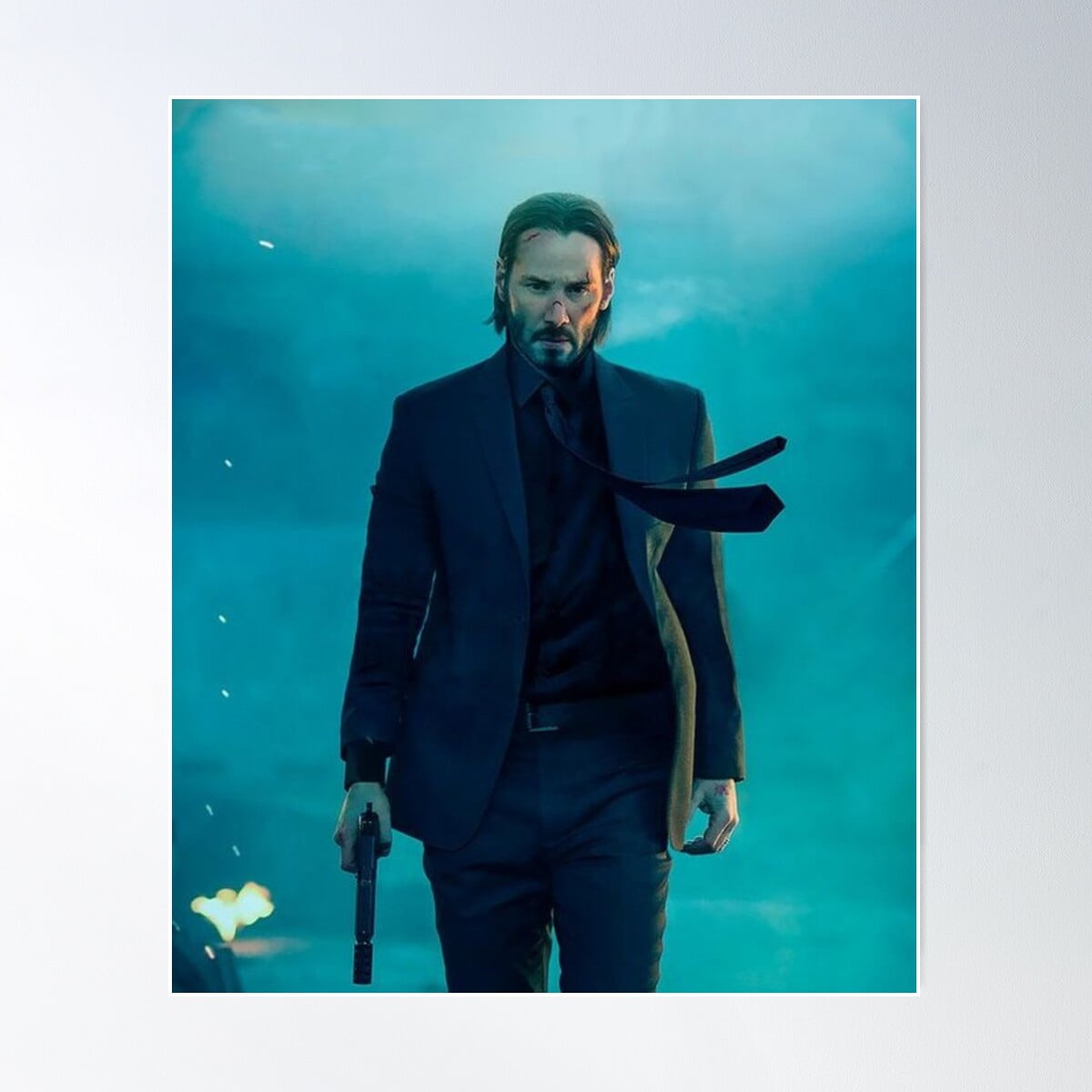 Keanu Reeves Poster Wall Art, Modern Wall Decor For Living Room Bedroom ...