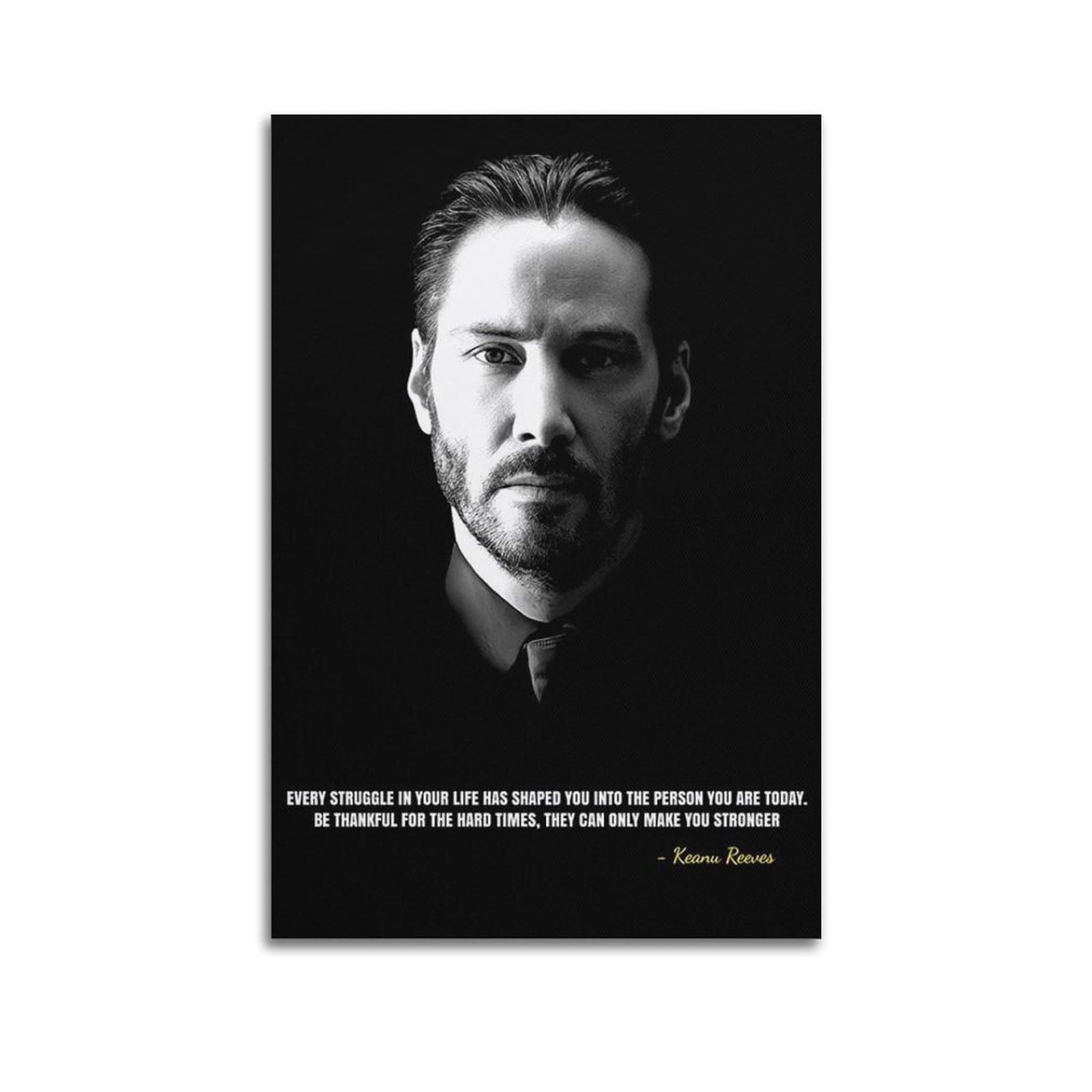 Keanu Reeves Quote Poster Posters Aesthetic Canvas Posters Room Bedroom ...