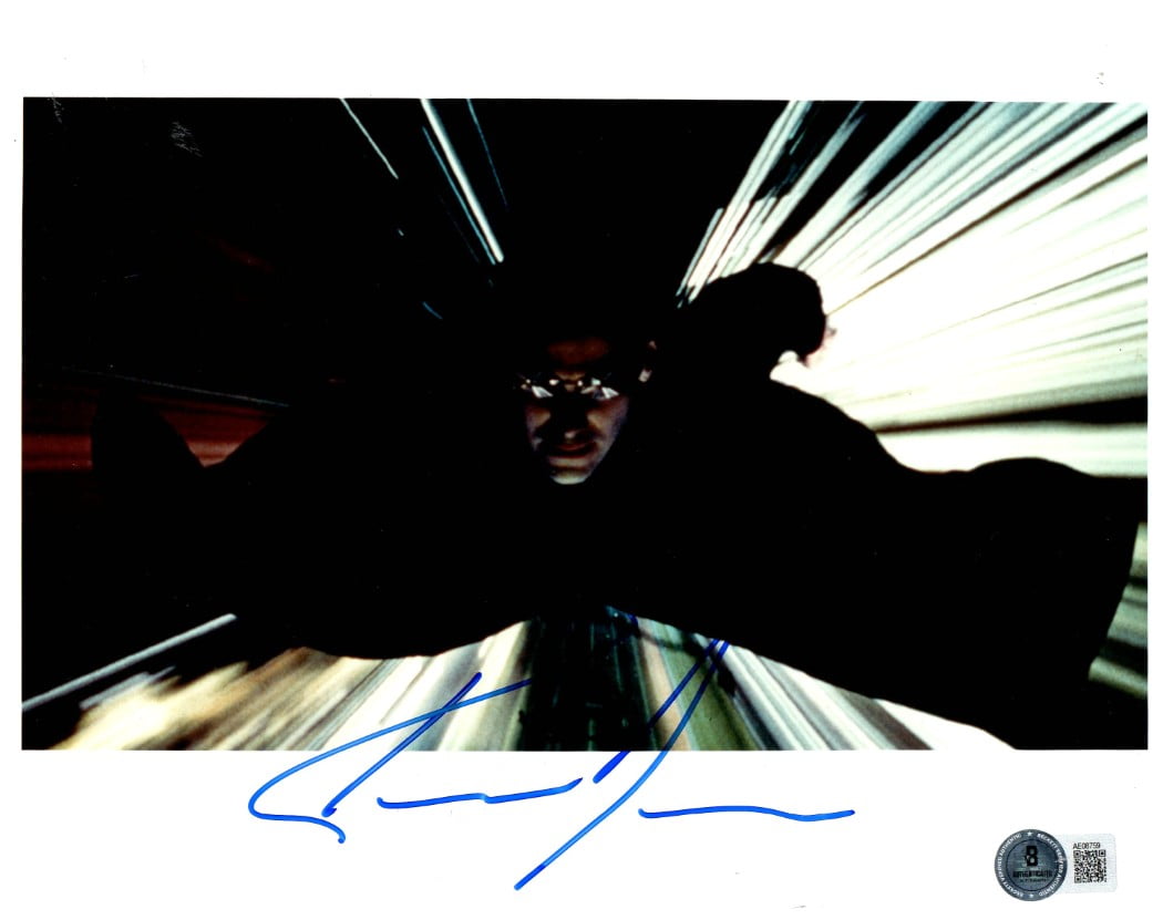 Keanu Reeves Signed Autographed 8X10 Photo The Matrix Neo BAS AE08759 ...