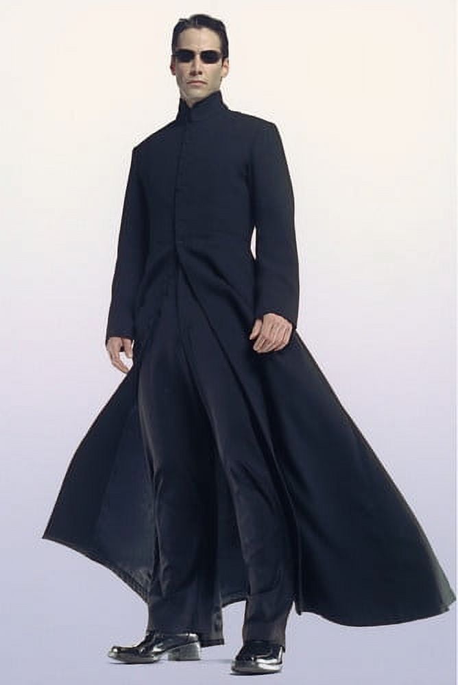 Keanu Reeves The Matrix In Black Color 24X36 Poster - Walmart.com