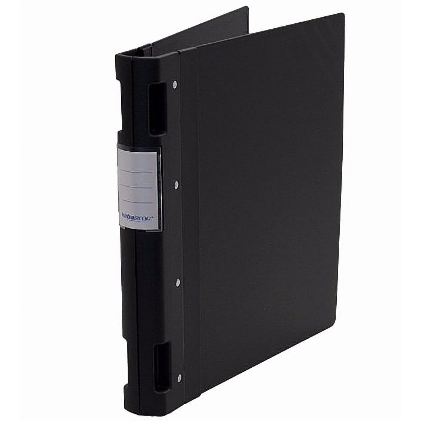 ERGO trade 1one-half inch-inch BLACK binder from KEBA Sweden - 8.5x11 ...