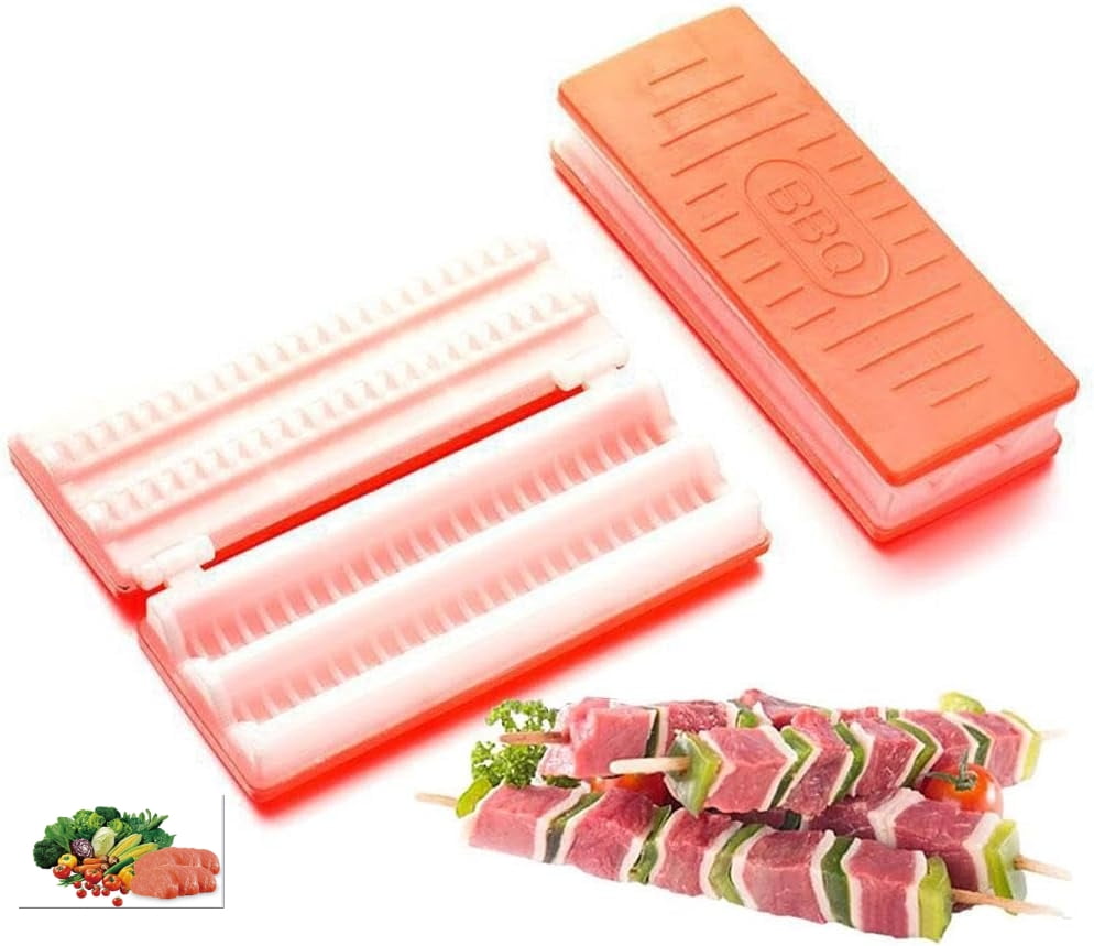 Kebab Maker Press,Barbecue Meat Skewer Machine,Multifunction Kabob ...