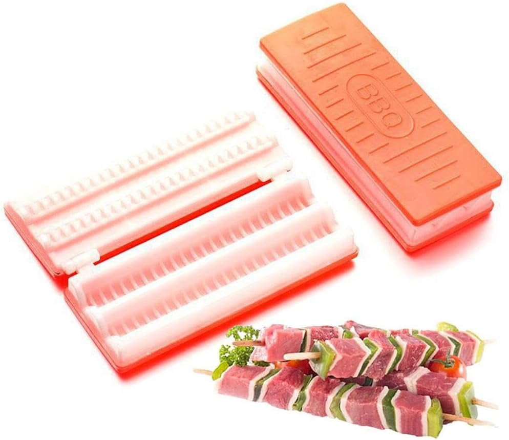 Kebab Maker Press,Barbecue Meat Skewer Machine,Multifunction Kabob ...