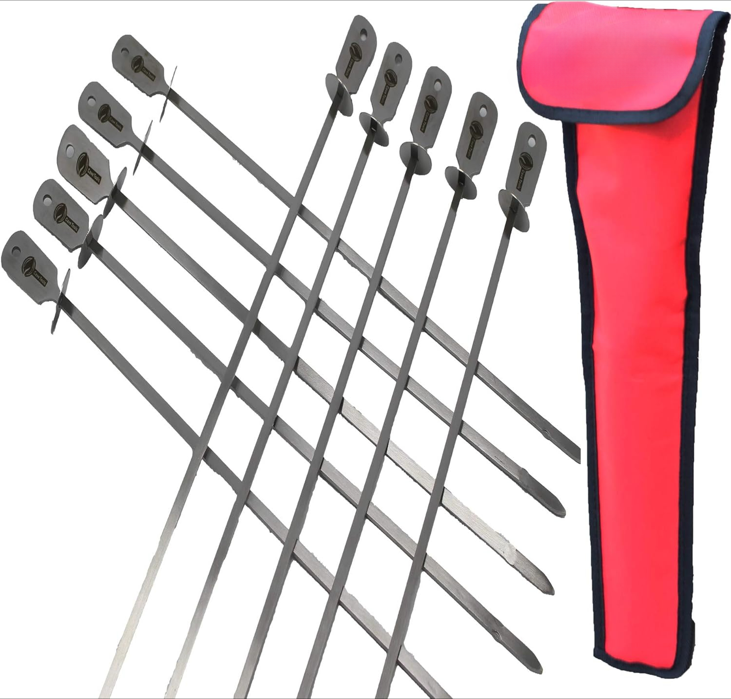 Kebab Rack - Stainless Steel, Build Compatible with Wood, Round, Meta ...