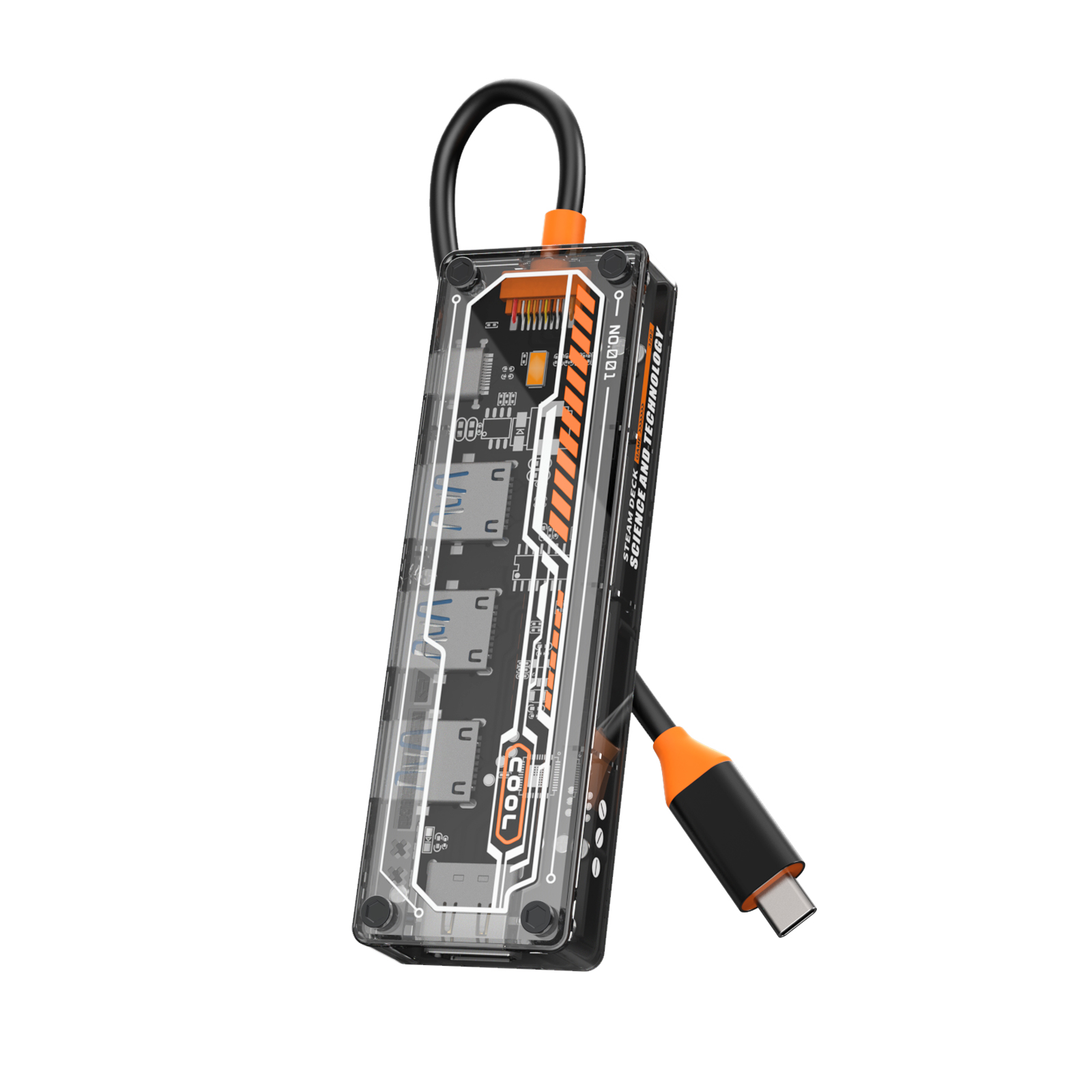 Kebiory 5-in-1 USB-C HUB HDMI USB PD 100W Charging Laptop Docking ...