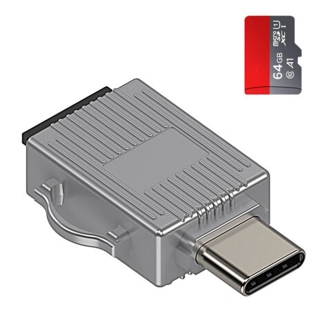 Kebiory 5Gbps USB 3.0 Type C USB-C to Micro SD SDXC TF Card Reader ...