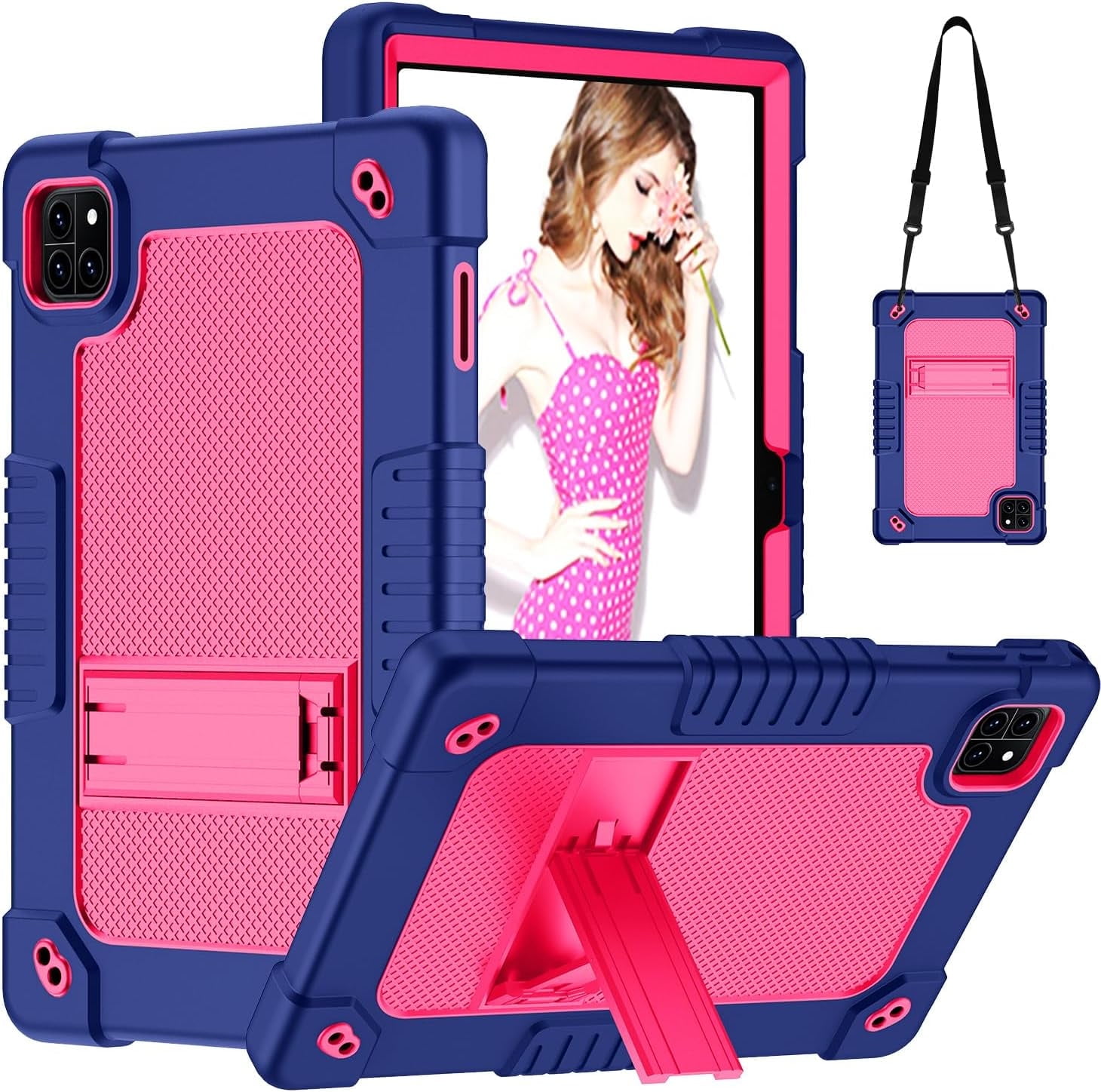 for Callsky-Tab Ctab 10 Tablet 10.1 inch Case,Heavy Duty Shockproof ...