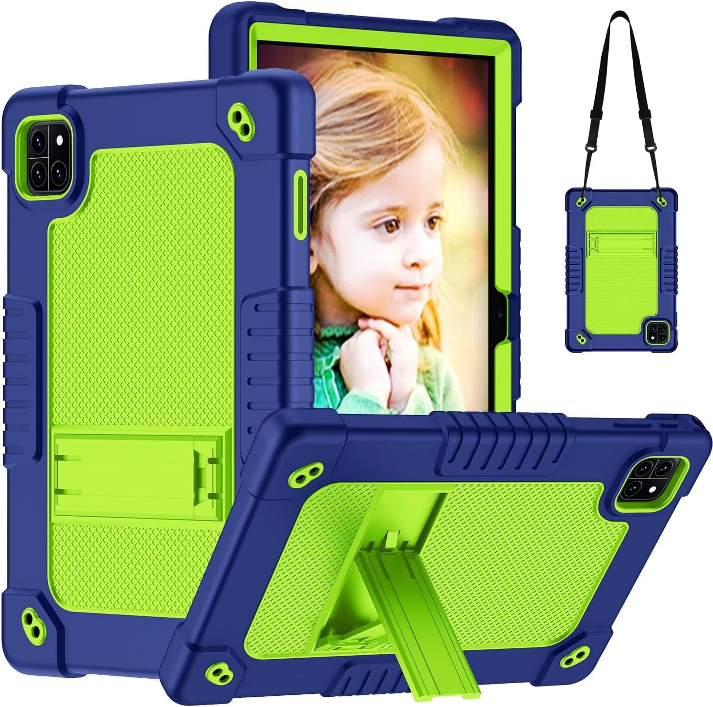 for Callsky-Tab Ctab 10 Tablet 10.1 inch Case,Heavy Duty Shockproof ...