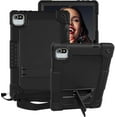Kebiory Shockproof Kids Shoulder Strap Stand Hybrid Tablet Case for ...