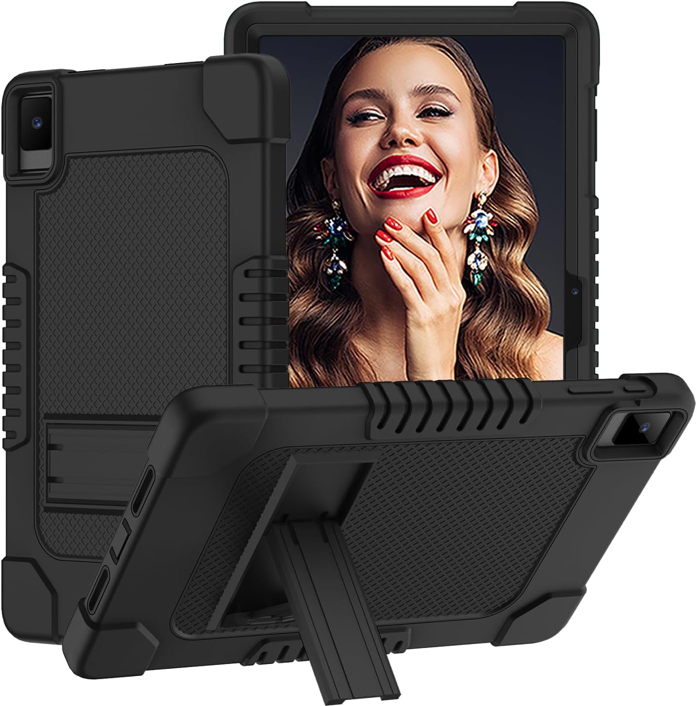 Kebiory for TCL Tab 10 Gen 2 10.4 Inch Tablet Case,Heavy Duty Hybrid ...