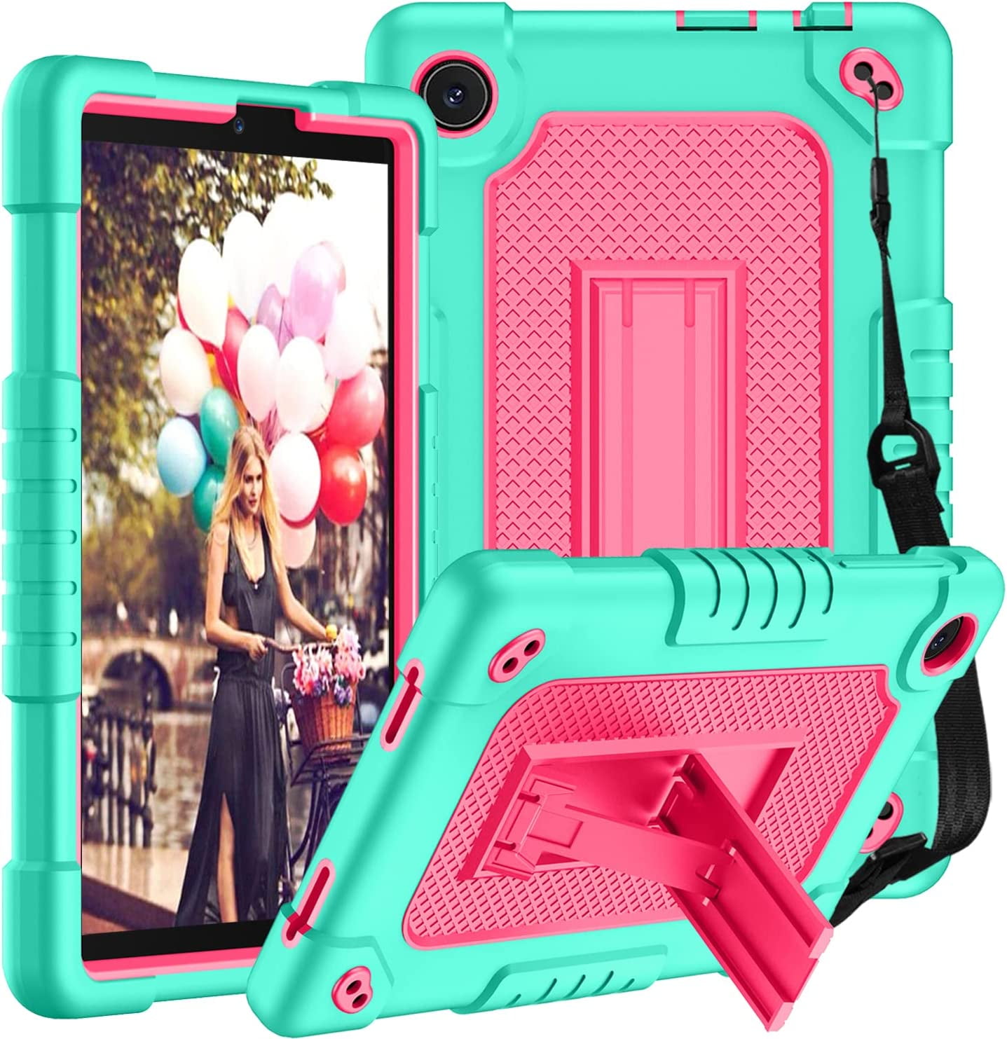 Kebiory for TCL Tab 8 LE Case,Heavy-Duty Shockproof Kids Friendly with ...