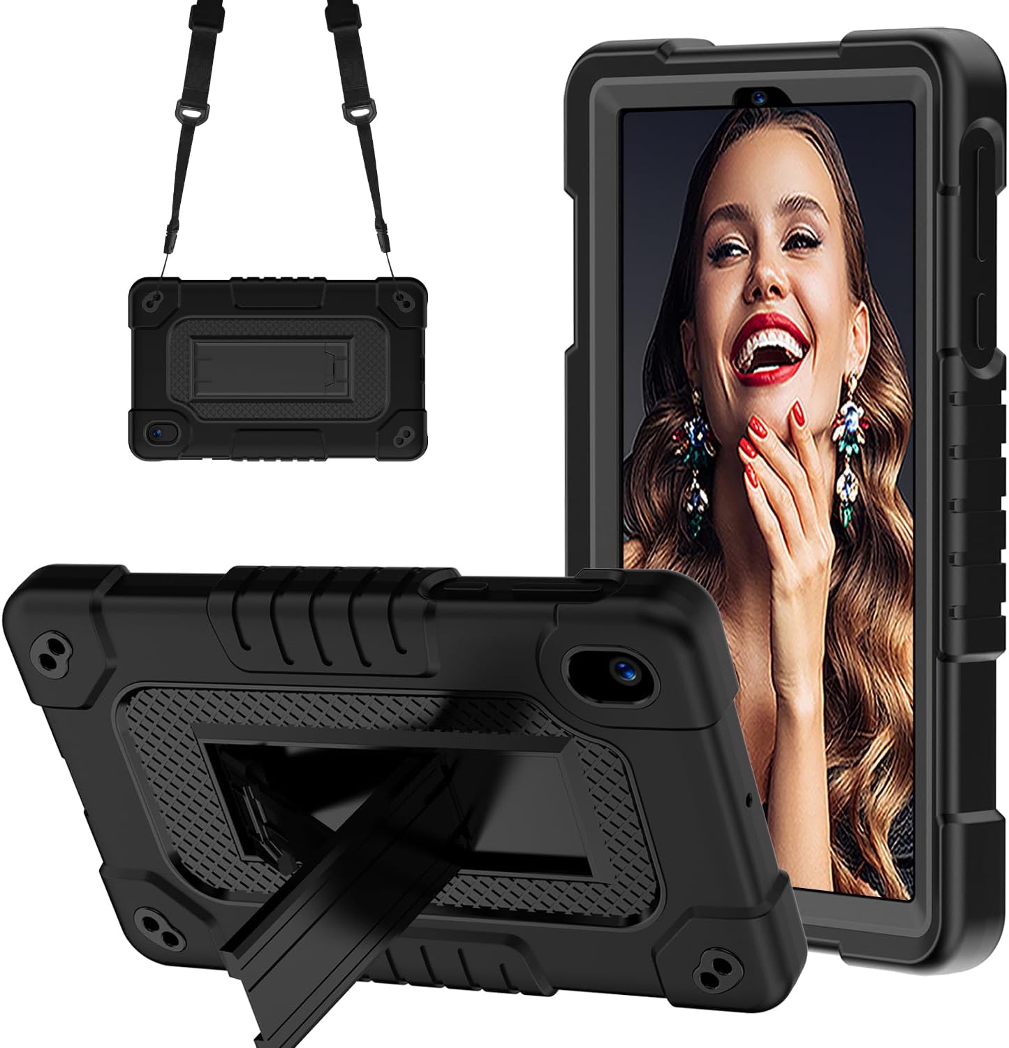 Kebiory for Walmart Onn 7 inch Tablet Gen 4 Case/for Onn 7 inch Tablet ...