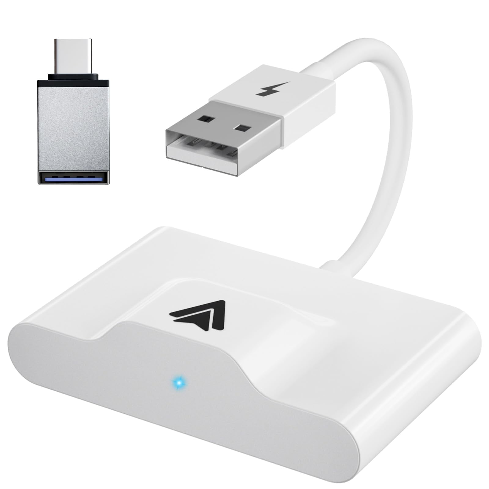 Kebiory Wireless Android Auto Car Adapter,2024 Upgrade Easy Plug & Play ...