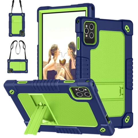 Kebiory for ZONKO D115 Tablet Case,Shockproof Kids Rugged Case for Relndoo T618/YOBANSE T618 ...