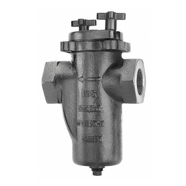 Basket Strainer, 1" Pipe, Threaded, Cast iron, 200 psi at 150 Degrees F ...