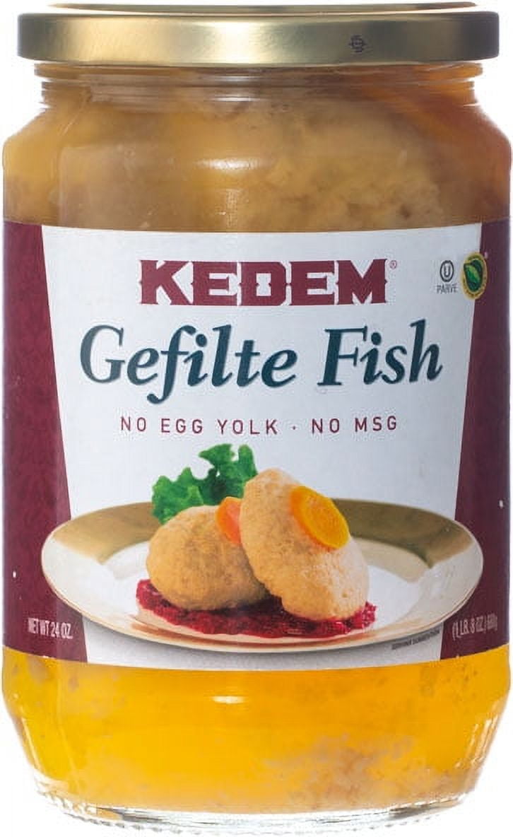 Kedem Gefilte Fish 24 oz (pack of 6) - Walmart.com