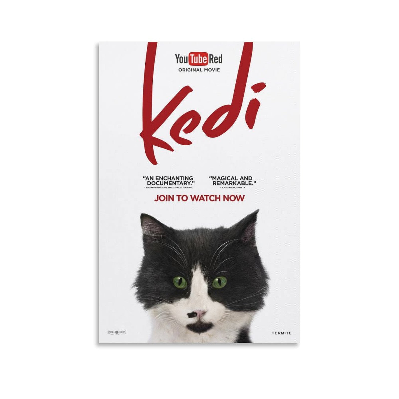 Kedi Classic Movie Poster Print Photo Art Painting Canvas Poster Home ...