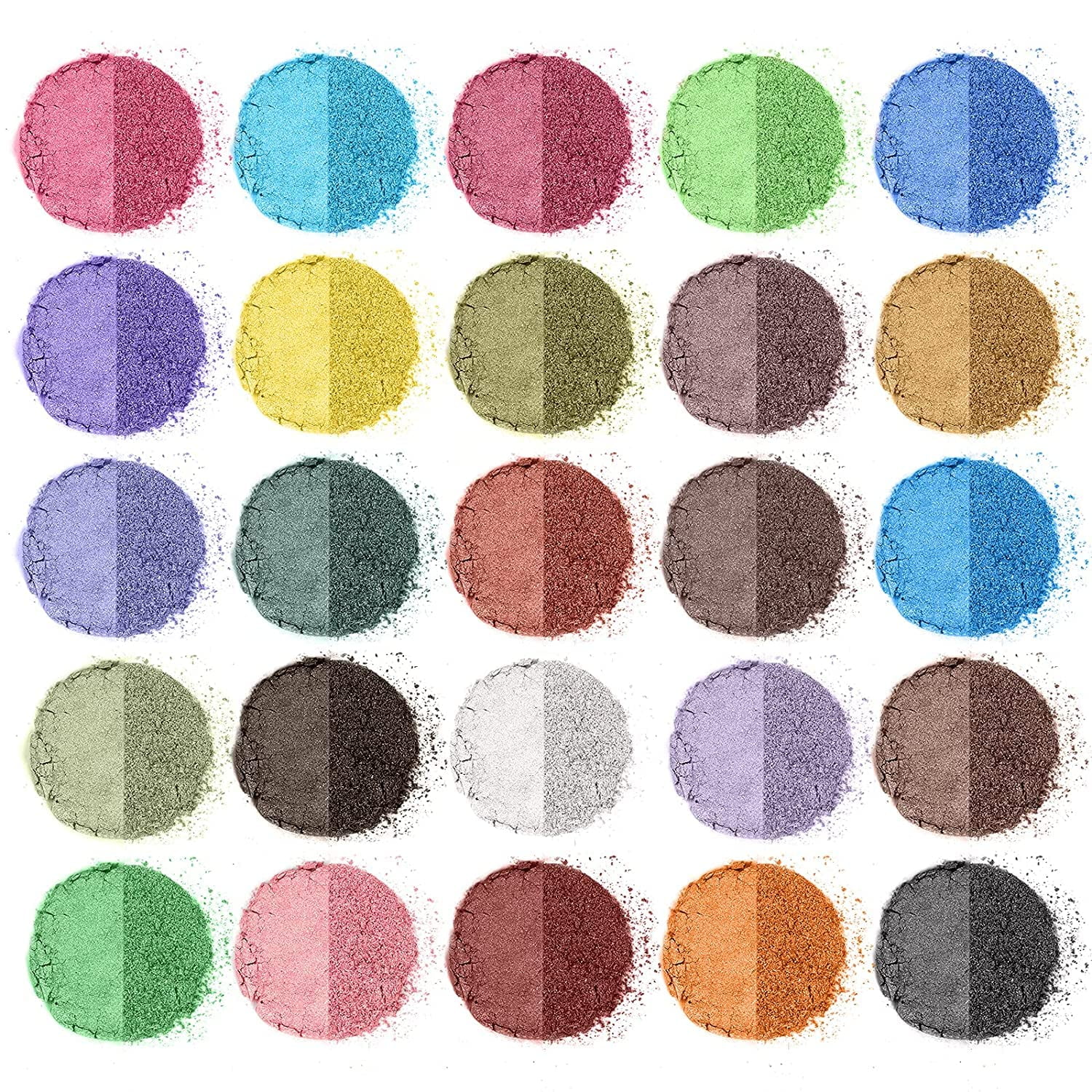 Kedia Minerals 25 Colors Multipurpose Mica Colorant Powder for DIY ...