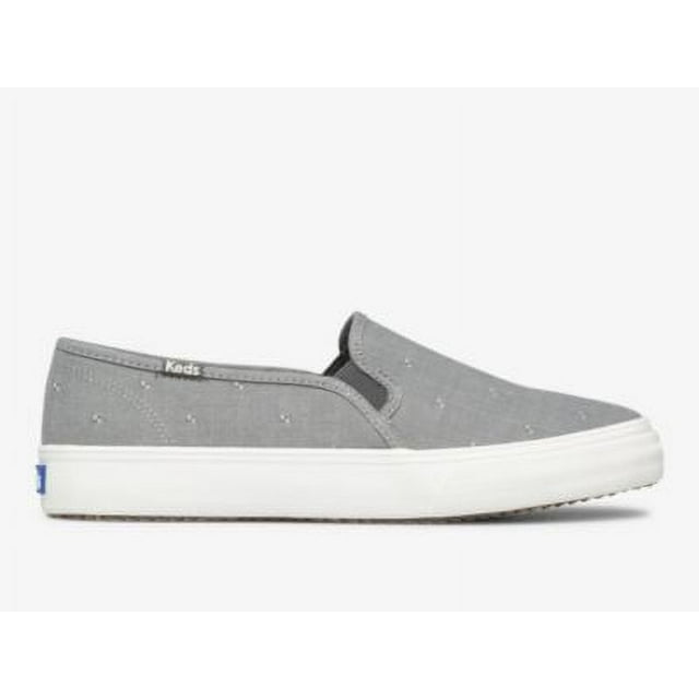 Keds Double Decker Dobby Jacquard Slip On Sneaker Women Dark Grey ...