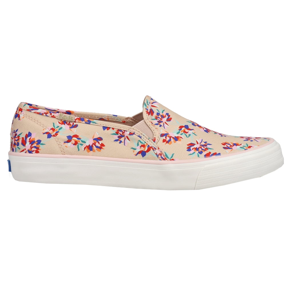 Keds Double Decker Spring Floral Slip On Sneaker Women Tan - Walmart.com