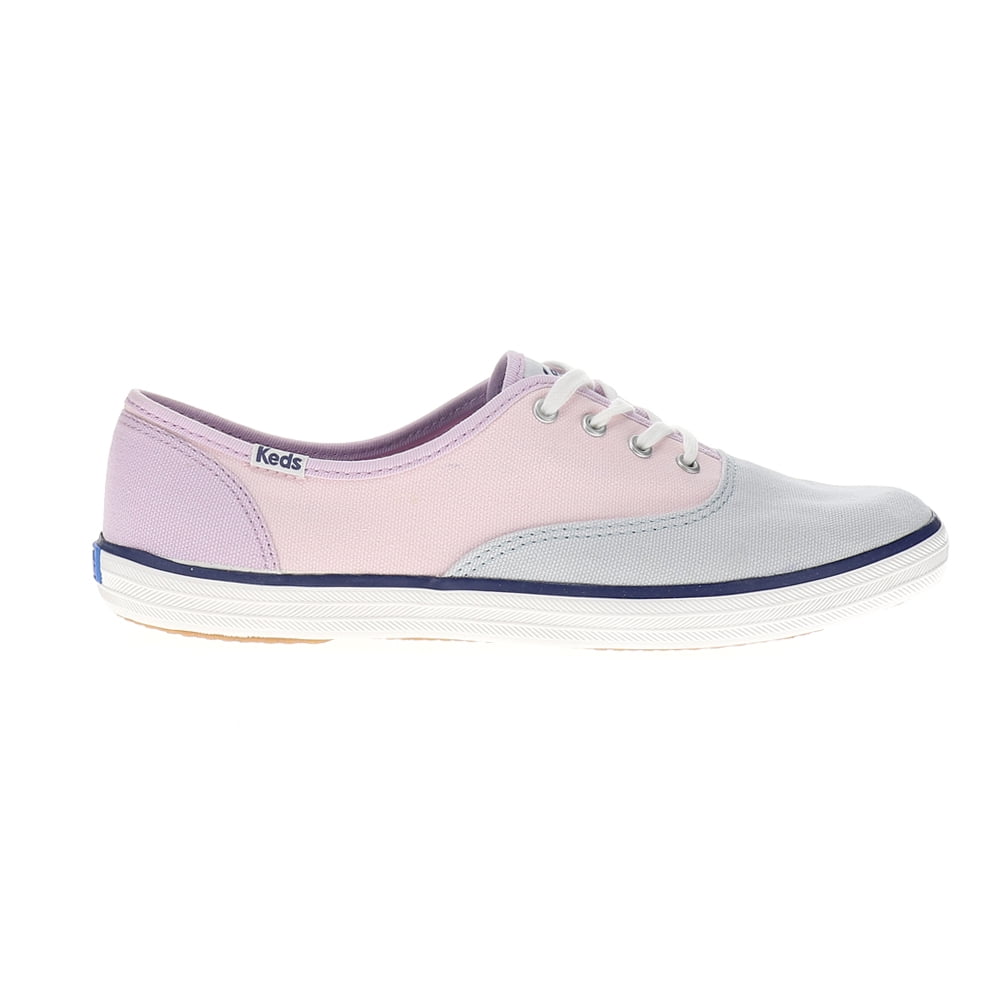 Keds Womens Champion Canvas Colorblock Lace Up Athletic Sneakers Casual ...
