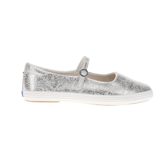 Keds Womens Distressed Metallic Mary Jane Flats Casual Shoes - Walmart.com
