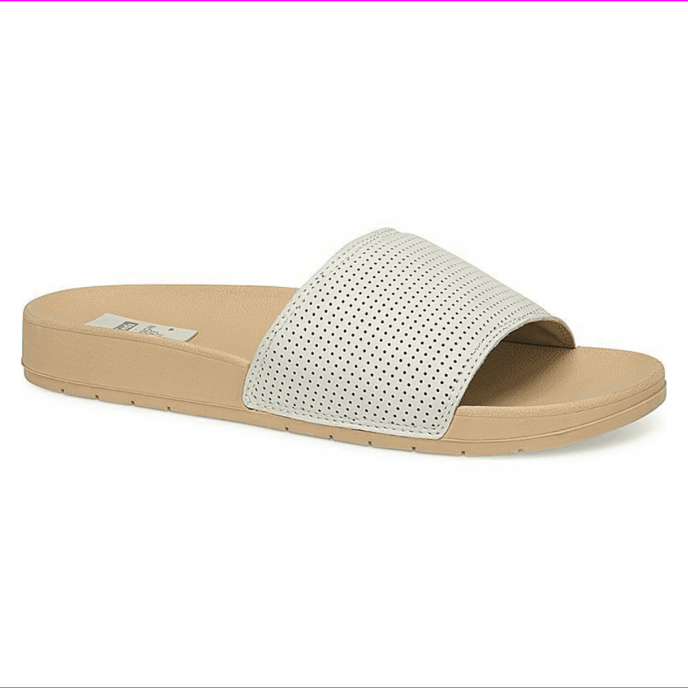 Keds X Design Love Fest WH58902 Women's Bliss Sandal Cream/tan Slides ...