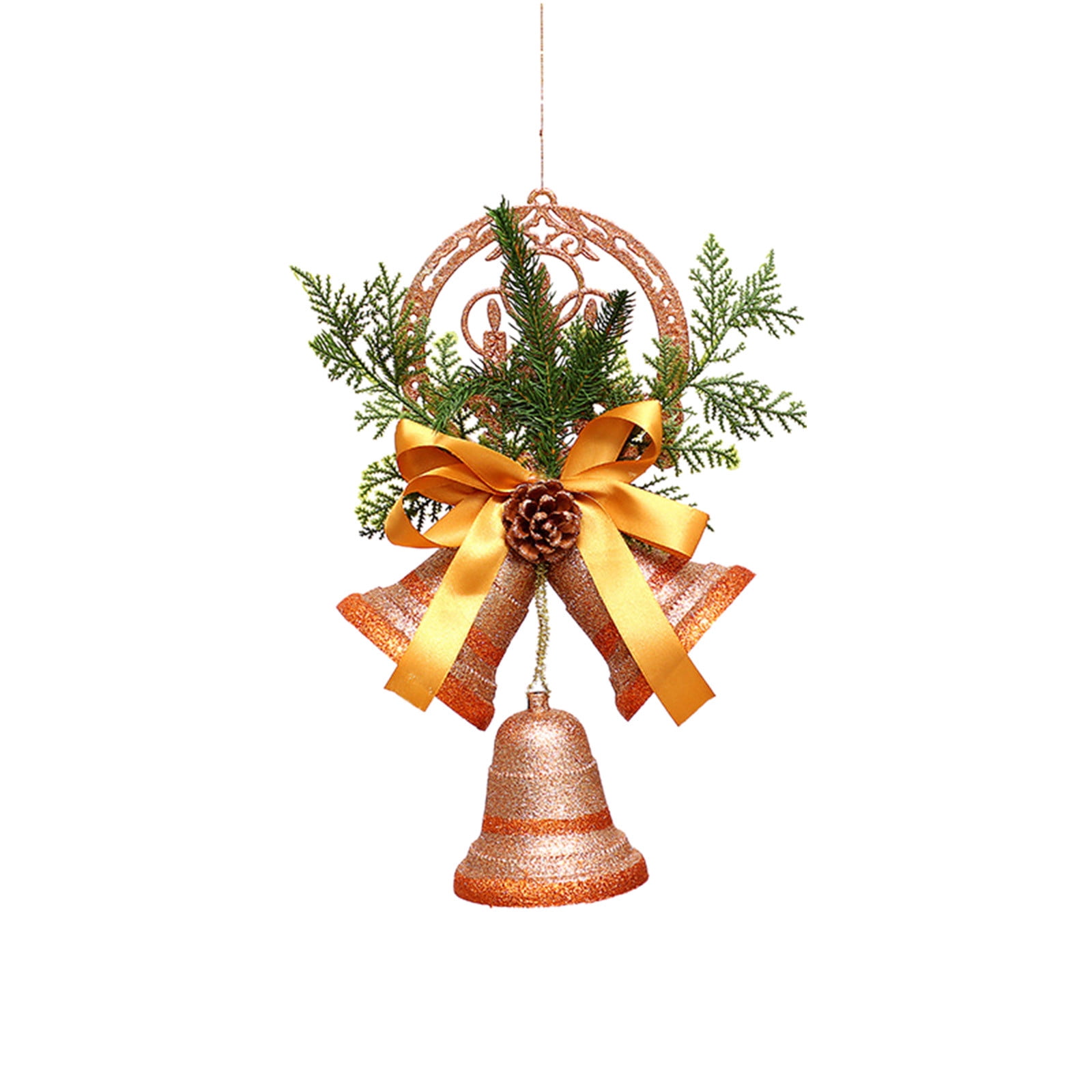 Kedshhgu Christmas Bells for Decoration Bells Collection Plastic Iron ...