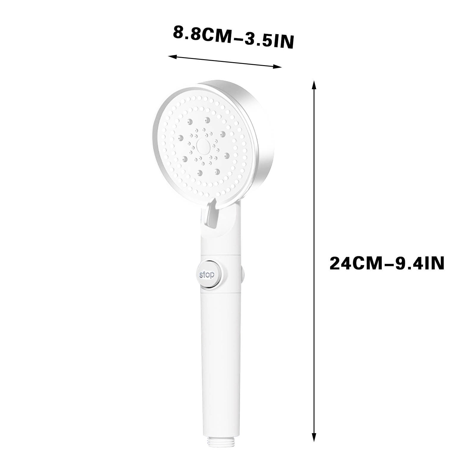 Kedshhgu 5-Speed Booster Shower Home Shower Booster Sprayer Bathroom ...