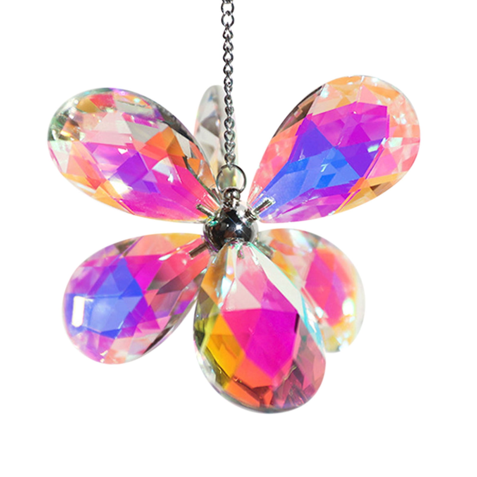Kedshhgu Clearance 60mm-Color Hanging Crystals Suncatcher Window ...