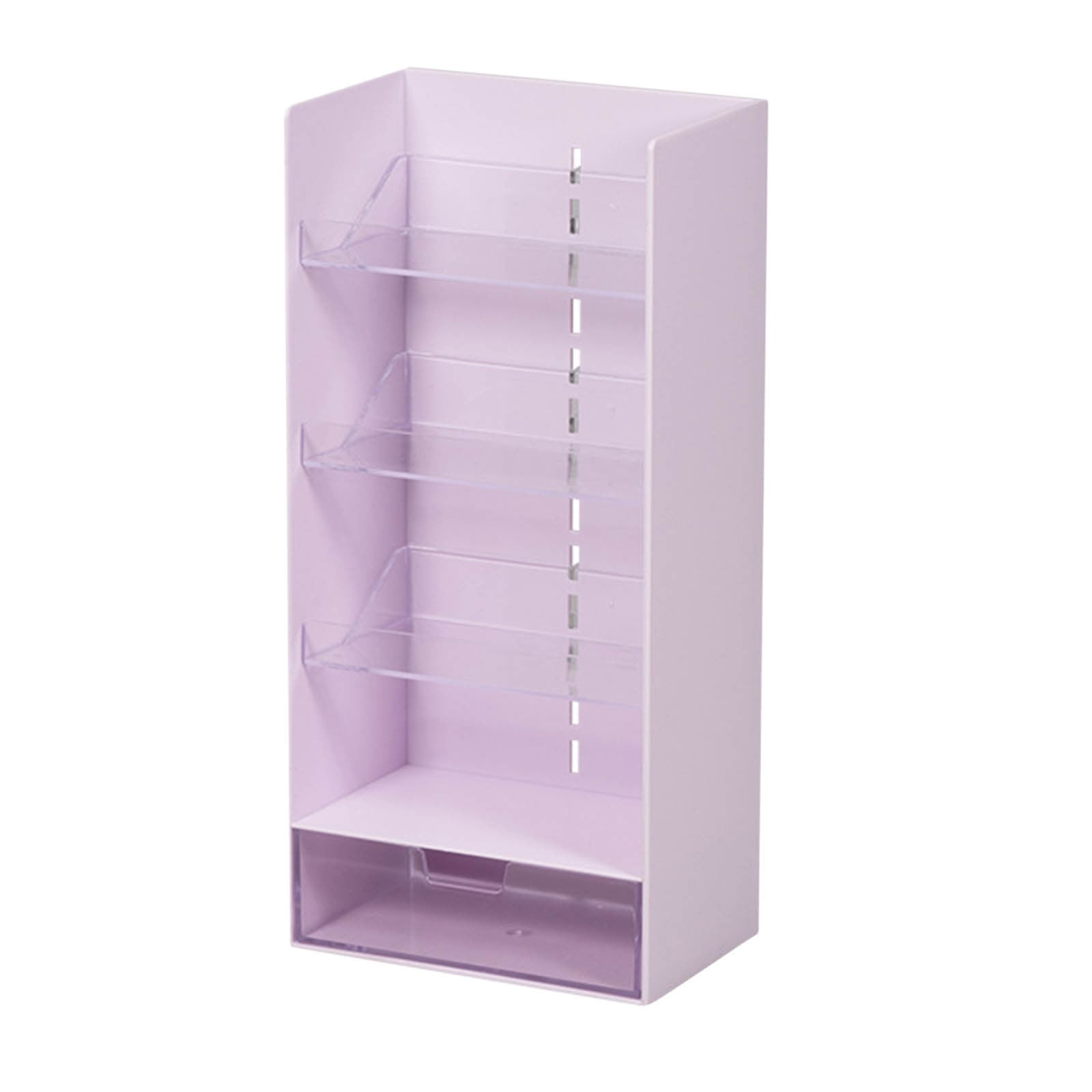 Kedshhgu Clearance Desktop Storage Box, Transparent Flat Partition ...