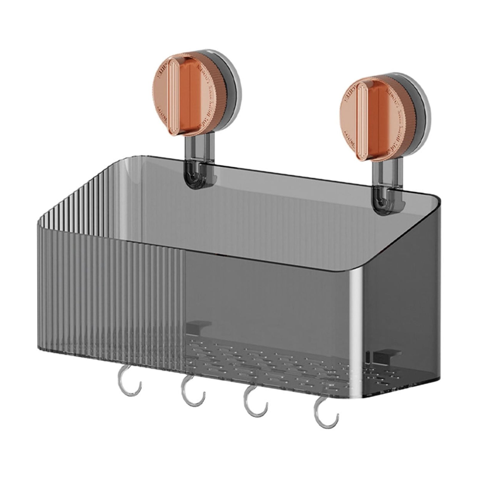 Kedshhgu Clearance Household No-punch Wall Suction Cup Storage Box ...