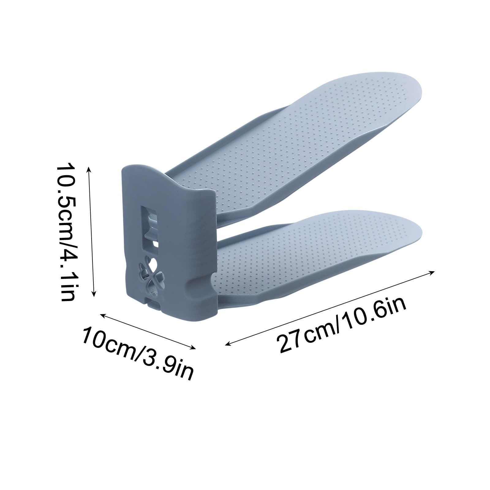 Kedshhgu Clearance Plain Color Double Layer Shoe Bracket Storage Shoe ...