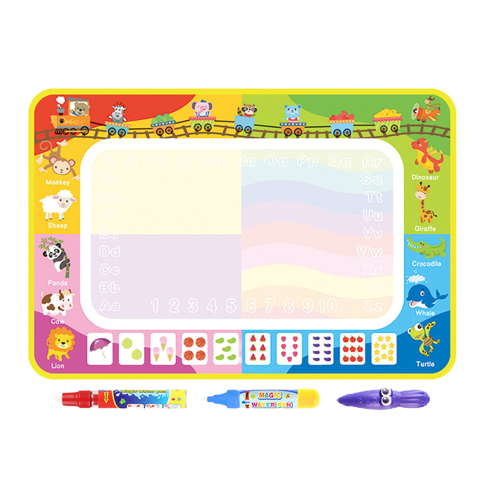 Kedshhgu Clearance Water Canvas Water Painting Water Graffiti Mat ...