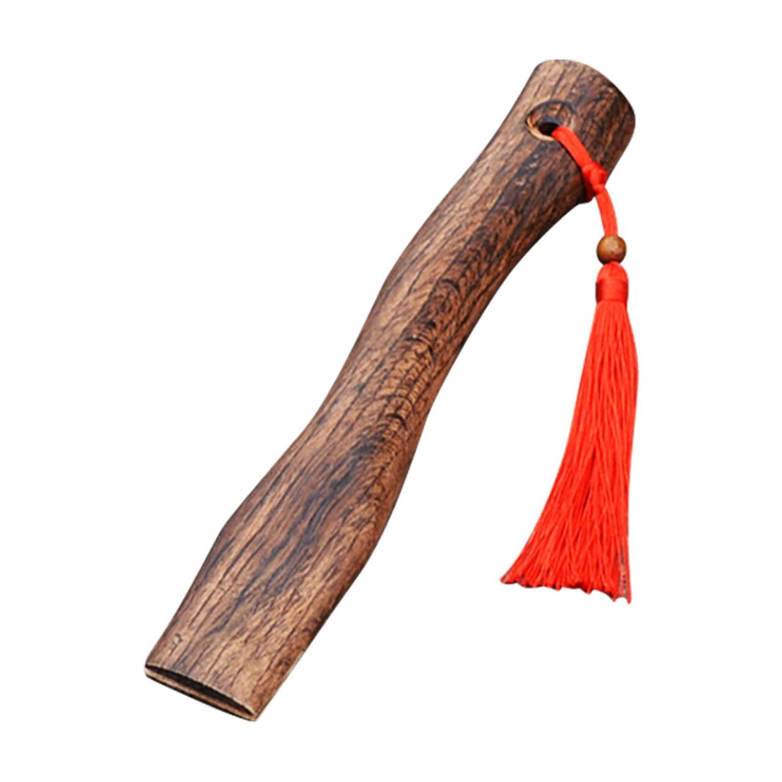 Kedshhgu Wooden Axe Handle Spare Axe Handle Red Rope Luck Axe Handle ...