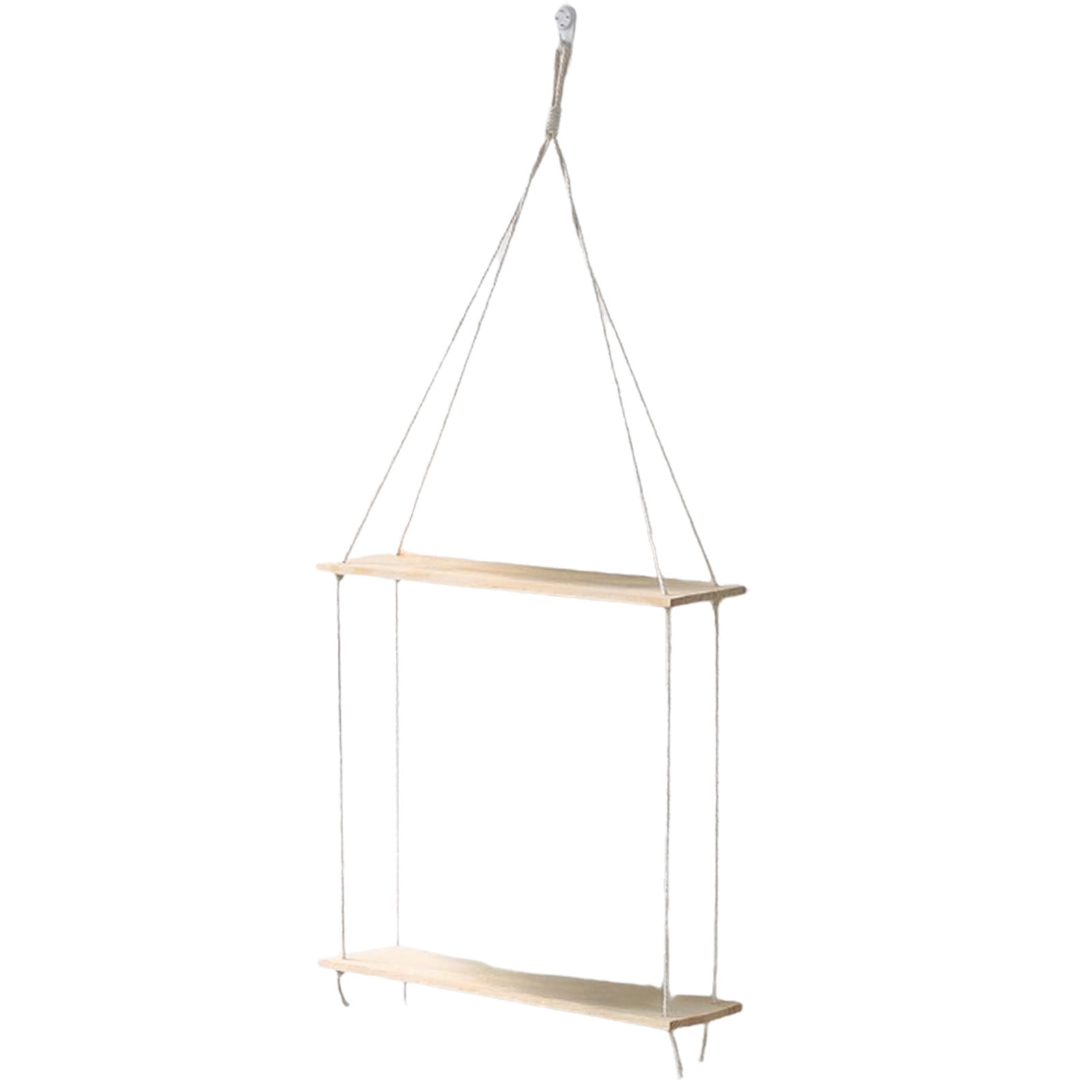Kedshhgu Woven Hanger Plant Hanger Shelf Floating Plant Shelf Indoor ...