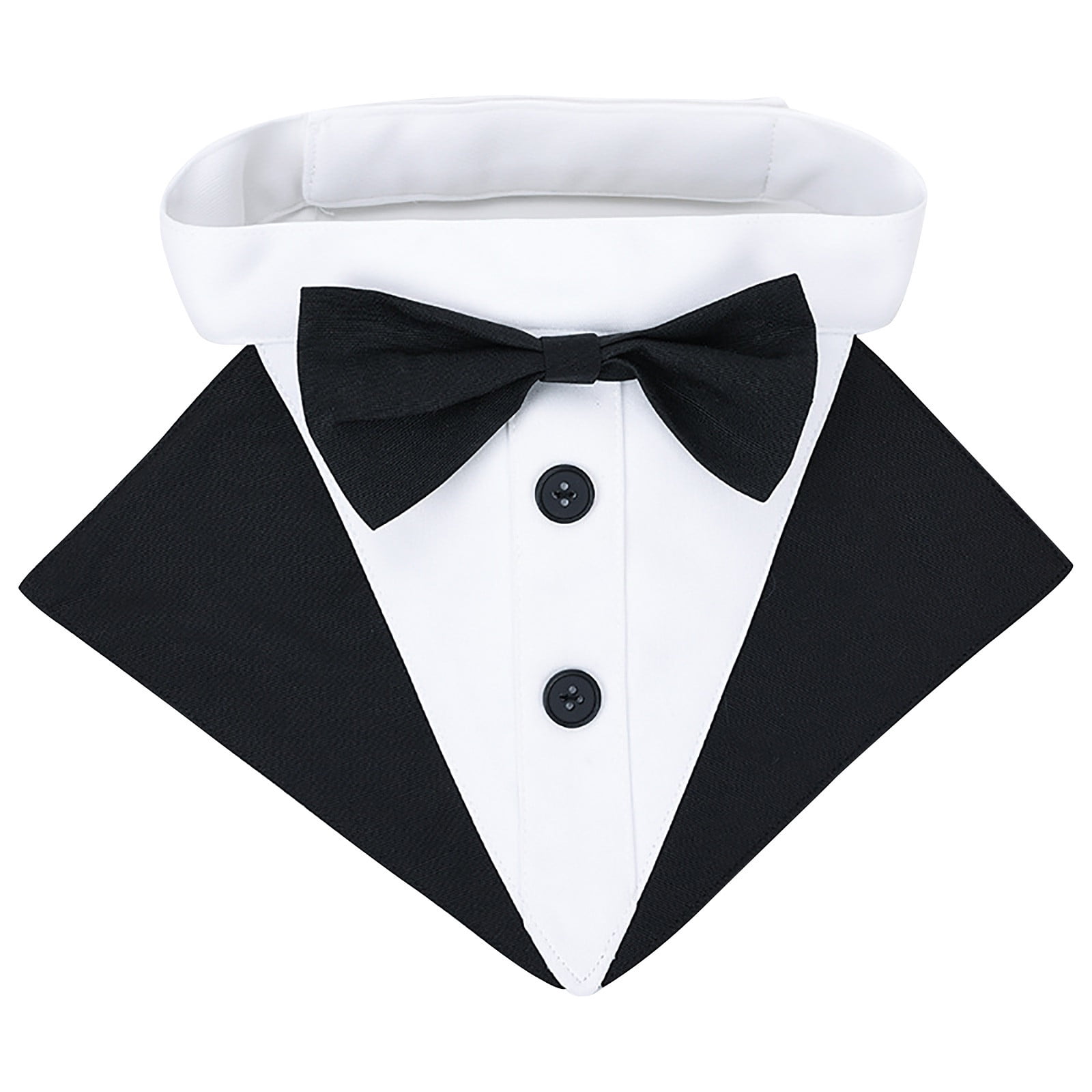 Kedshhgu Dog Tuxedos for Wedding, Dog Bandana Collar with Bow Tie ...