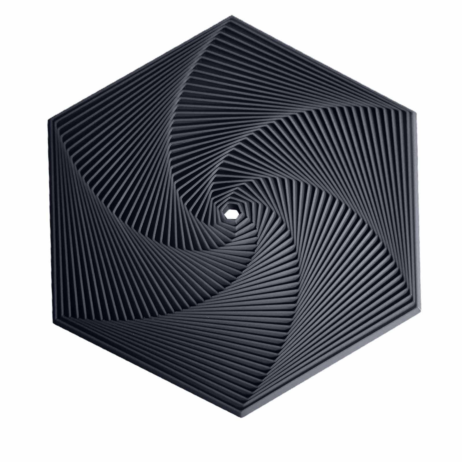 Kedshhgu Fractal Hexagon, 3D Printed Hexagon Toy, Hexagon Spiral Visual ...