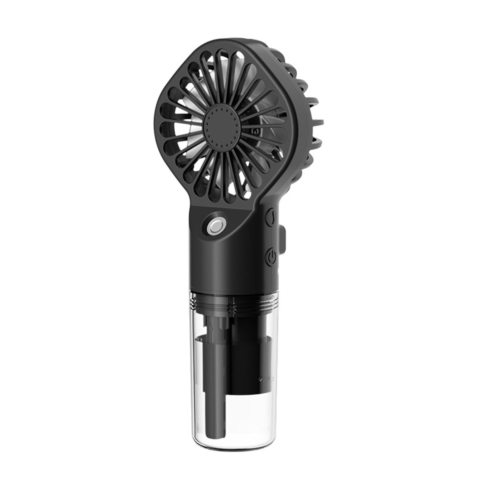 Kedshhgu Handheld Portable Misting Fan, Transparent Water Tank, USB ...