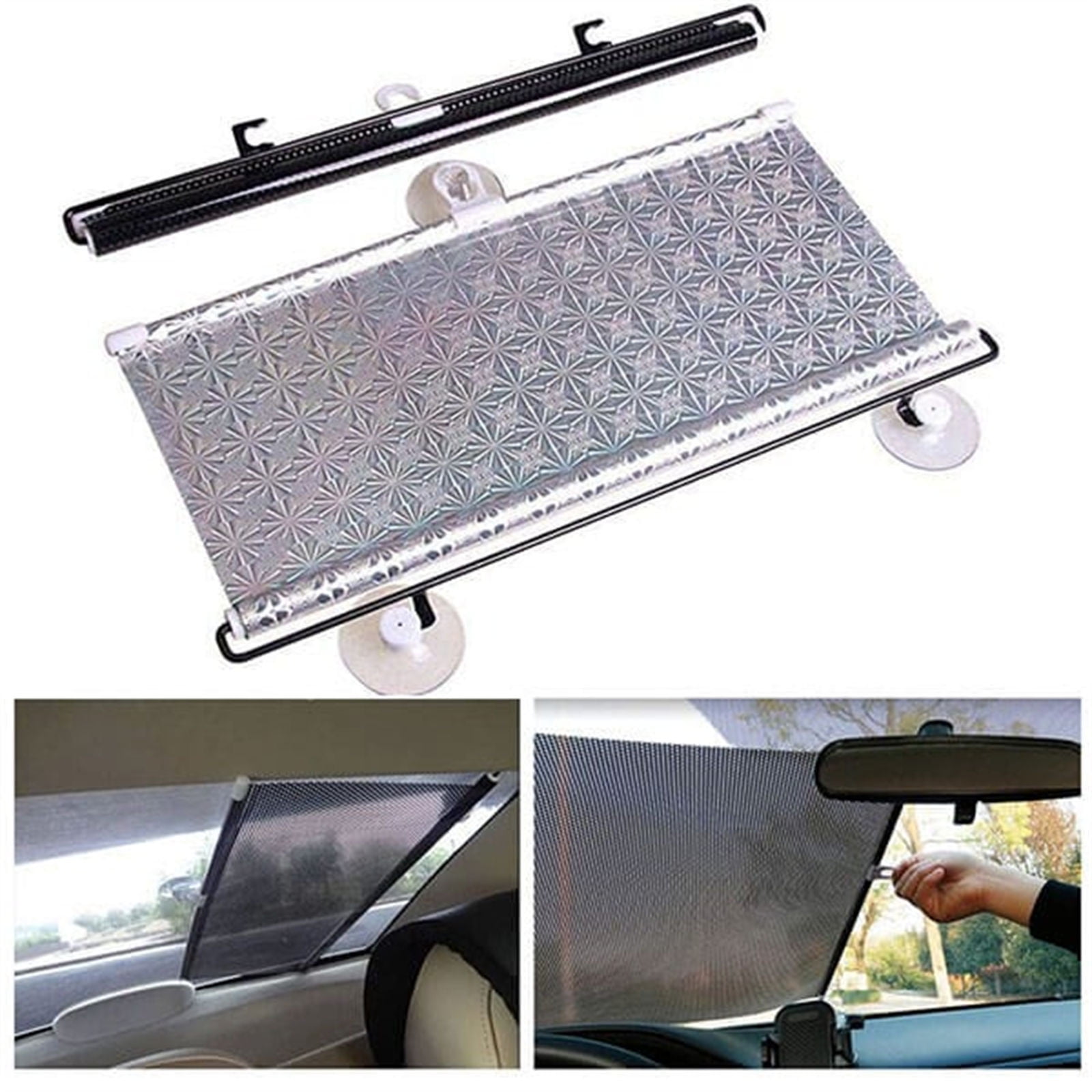 Kedshhgu Retractable Sunshade for Cars Front Thermal Insulation ...