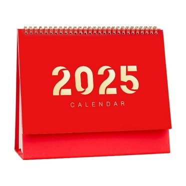 KBODIU Loop Calendar Table Ornament Good Appearance Level Calendar ...