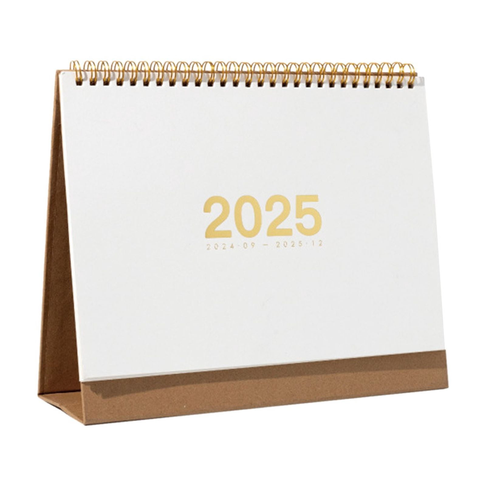 Kedshhgu Small Desk Calendar 2025 - Standing Flip Desk Calendar ...